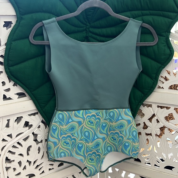 Seea | Swim | Seea Lido One Piece Surf Suit Swimsuit Teal And Green ...